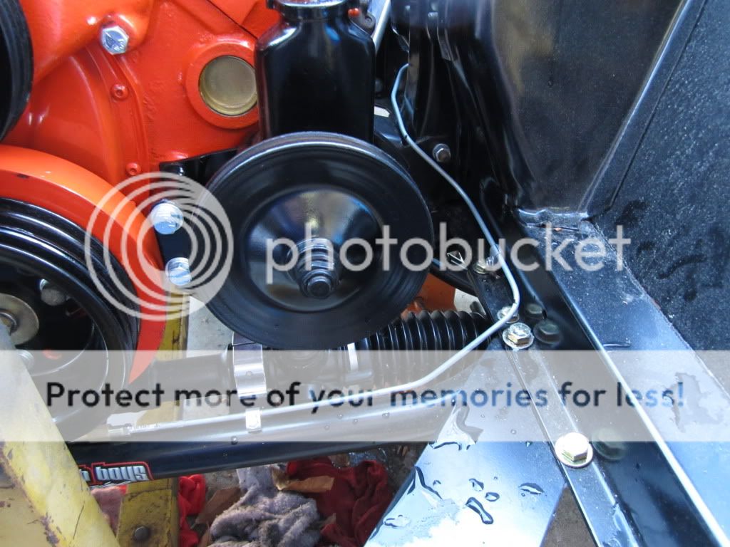 Front brake line route with CBR rack 1st gen | Chevy Nova Forum